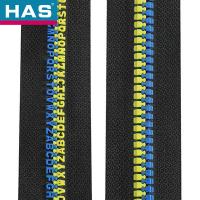 China #3 Eco Friendly Plastic Jacket Zipper Smooth Invisible Zipper Lightweight for sale