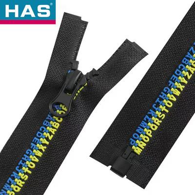 China #3 Eco Friendly Plastic Jacket Zipper Smooth Invisible Zipper Lightweight for sale