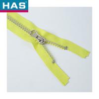 China Closed End Plastic Zippers Eco Friendly Orange Invisible Zipper Durable for sale