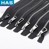 China #3 #5 #7 #8 #10 #12 Y Teeth / Corn Teeth Metallic ZippersDouble Ended Zipper for sale