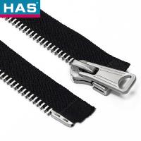 China #3 #5 #7 #8 #10 #12 Y Teeth / Corn Teeth Metallic ZippersDouble Ended Zipper for sale