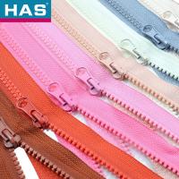 China #5 Durable Plastic Zippers Invisible Open End Nylon Zipper For Home Textiles for sale