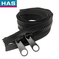 China #3 #5 #8 #10 Plastic Lightweight Zippers Two Way Sturdy Zippers for sale