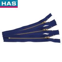 China Auto Lock Metal Zippers 4YG Clothes Zipper Customizable Closed End for sale