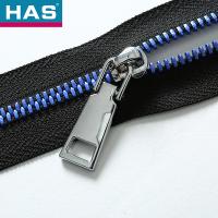 China #5 Fashion Metal Zippers Closed-end / open-end Brass Zipper for sale
