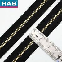China #5 Brass Garment Zipper  Bag Zipper Customizable Clothes Accessories for sale