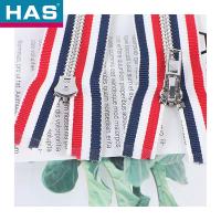 China #12 Stainless Steel Zippers Customizable Metal Open End Zipper Durable for sale