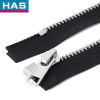 China #3 Steel Zippers Customizable 2 Way Closed End Zipper Durable for sale