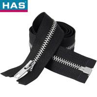 China #3 Steel Zippers Customizable 2 Way Closed End Zipper Durable for sale