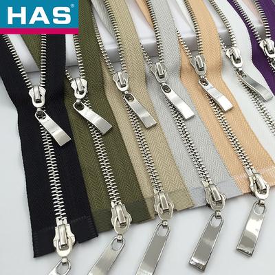 China #7 #8 Smooth Two Way Metal Zip Auto Lock Slider Zipper Precise Precise for sale