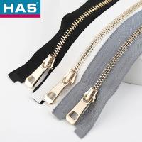 China #12 Heavy Duty Metal Zipper Double Ended Zip For Bags Easy To And Install for sale