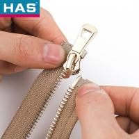 China #12 Heavy Duty Metal Zipper Double Ended Zip For Bags Easy To And Install for sale