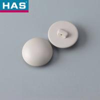 China Plastic 30mm Coat Buttons Red / White Polymer Button For Clothing for sale