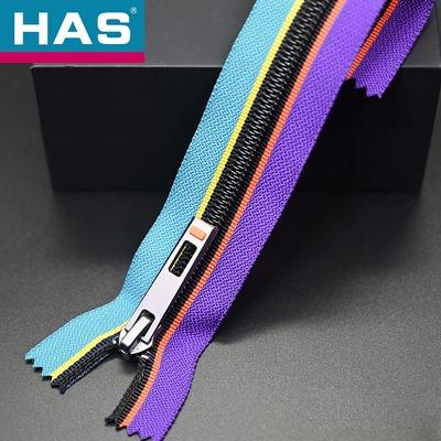 China #3 #5 Multi-color Woven Nylon Zipper Open-end for Garment or Luggage for sale