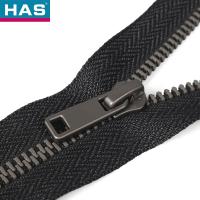 China #5 Gunmetal Yellow Brass Y-Shaped Teeth Closed End Metal Zipper for Garment for sale