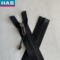 China #5 Grade Resin Dental Crown Plastic Zippers with Thick and Sharp Teeth Material for Jacket for sale