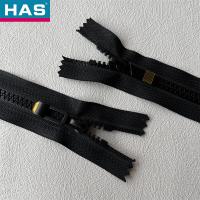 China #5 Thick-Teeth Hard Durable Resin Zipper For Clothing Or Accessories for sale