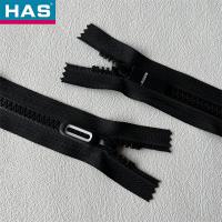 China #5 Thick-Teeth Hard Durable Resin Zipper For Clothing Or Accessories for sale