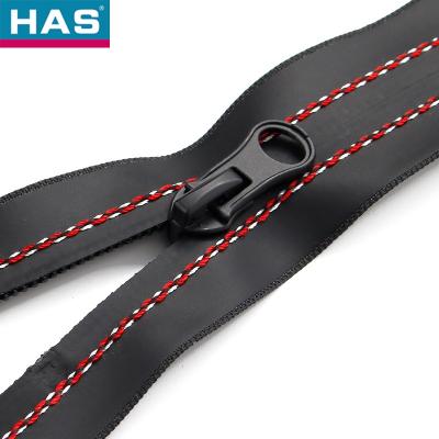 China Waterproof Nylon Zipper In Colorful Strips For Clothing And Style for sale