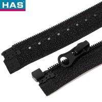China Round-Hole Open-Tail Nylon Zipper For Clothing Or Luggage In Eco-Friendly Tape Color for sale