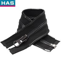 China Garment Zipper Four-Sided Teeth Zipper for Clothing in Copper Metal for sale