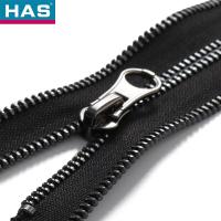 China Garment Zipper Four-Sided Teeth Zipper for Clothing in Copper Metal for sale