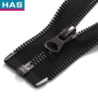 China Garment Zipper Four-Sided Teeth Zipper for Clothing in Copper Metal for sale
