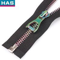 China Clothing Essential Colored Gradient Copper-Tooth Metal Zipper with Open Tail Material Type Brass for sale