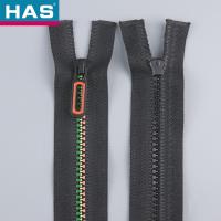 China Lightweight Colored Oil Over-print Resin Zipper with Special Glue Teeth and Corn Glue Teeth Any Length for sale