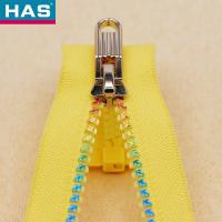 China #3 #5 #8 Butterfly-Tooth Coated Resin Zipper For Clothing Or Luggage for sale