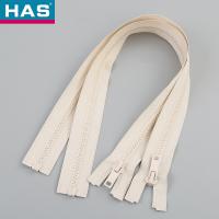 China Plastic Teeth Customized Resin-Ended Rectangular Sheet Zipper For Travel Gear Or Clothing for sale