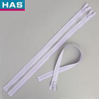 China #3 Customizable Nylon Resin Reverse Zipper With Open End For Clothing for sale