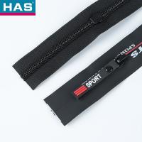 China Smooth Teeth Waterproof Nylon TPU Zipper Tape Color Customers' Color Sample For Clothing for sale