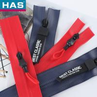 China #5 Waterproof Resin Zipper With Closed-End And Fine-Tooth Plastic Head for sale