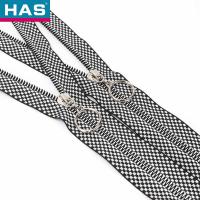 China #5 Resin Closed-End Zipper with Special Tooth and Colorful Fabric for Garment for sale