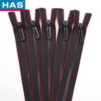 China #5 Waterproof Plastic Zipper PU Open End for Garment or Shoes for sale