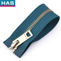 China Custom Two-Way Separator Rainbow-Colored Teeth Metal Zipper for Garment for sale