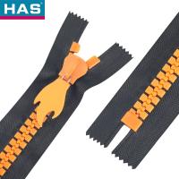 China #5 Resin Custom Open End Plastic Lightweight Zippers In Garment Or Bags for sale