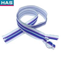 China #5 Resin White Background Magic Color Cloth Belt Open End Zipper for sale