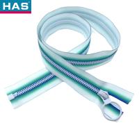 China #5 Resin White Background Magic Color Cloth Belt Open End Zipper for sale