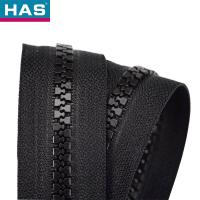 China #5 Resin Self-locking Down Plastic Zipper Fashion Open-end Zipper Tape for sale