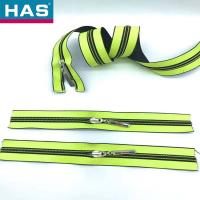 China #3 #5 #8 Nylon Teeth Open End Waterproof Zipper for Garment or Bags for sale