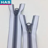 China #5 Customized Eco-Friendly Resin Waterproof Zipper Long Zipper with Opening for sale