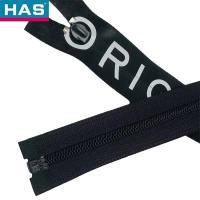 China #8 Customized Waterproof Zipper Rubber with Double Color for Garment for sale