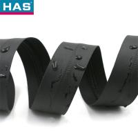 China #8 Customized Waterproof Zipper Rubber with Double Color for Garment for sale