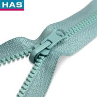 China #5 Custom Long Zipper Plastic Open End Jacket Resin Zipper for Garment for sale