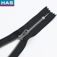 China #5 Custom Stainless Steel Zipper Close End with Y Teeth for Jeans for sale