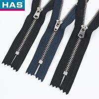 China #5 Custom Stainless Steel Zipper Close End with Y Teeth for Jeans for sale