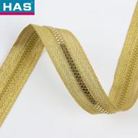 China #5 Resin Open-end Zipper with Alloy Slider for Luggage or Outerwear for sale