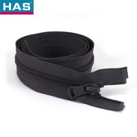 China Durable Nylon Zipper With Custom Coil and Open-end For Jacket for sale